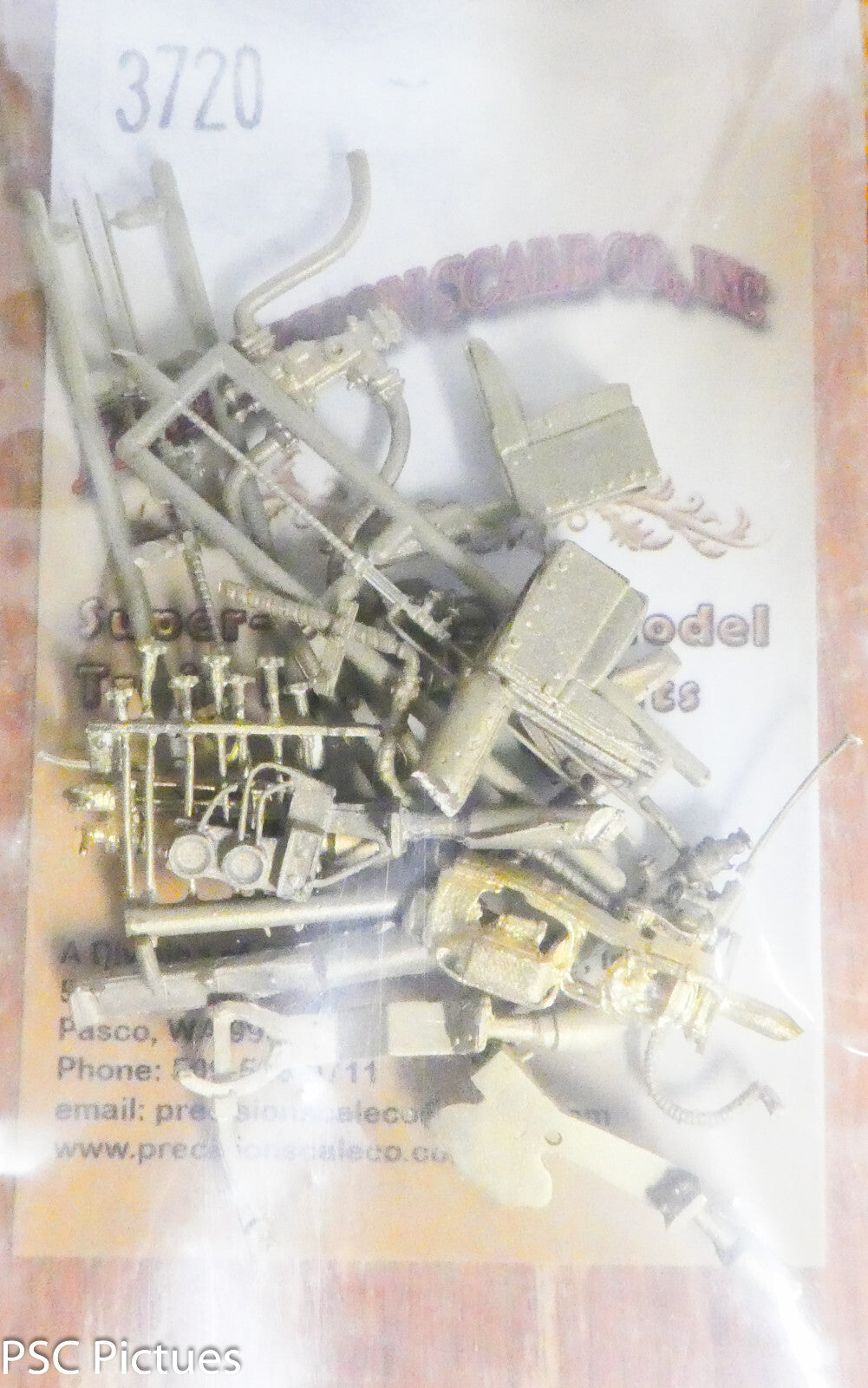 Precision Scale HO #3720 AC-6 Cab-Forward Super-Detailing Kit for Cab ...