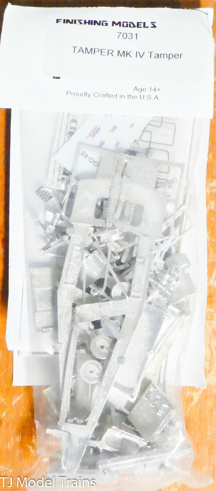 Custom Finishing Models HO #7031 Tamper MK IV Tamper (Kit) Pewter Kit ...