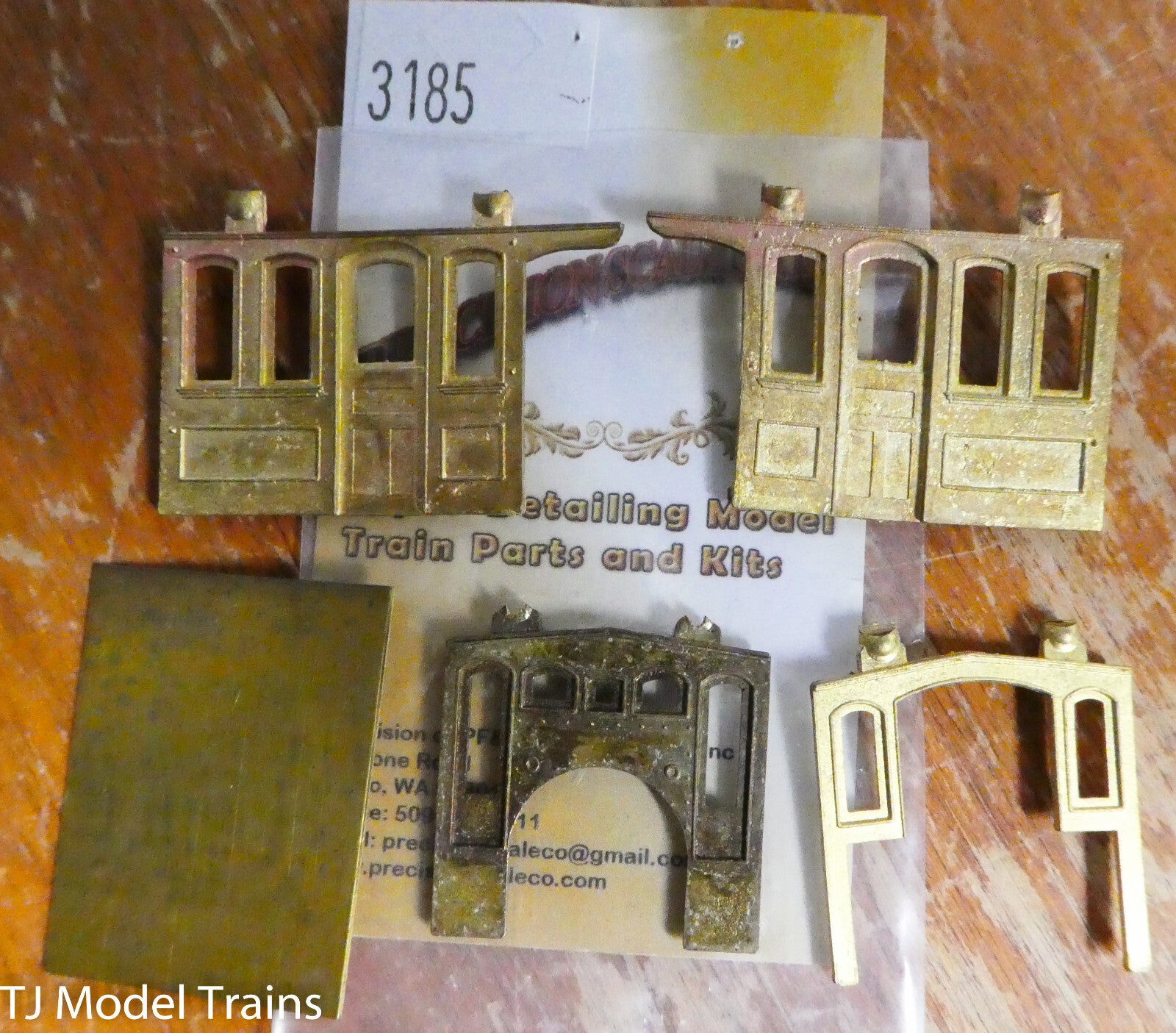 Precision Scale HO/HOn3 #3185 Cab Kit, Mason Bogie 2-6-6T, (Brass) – TJ ...