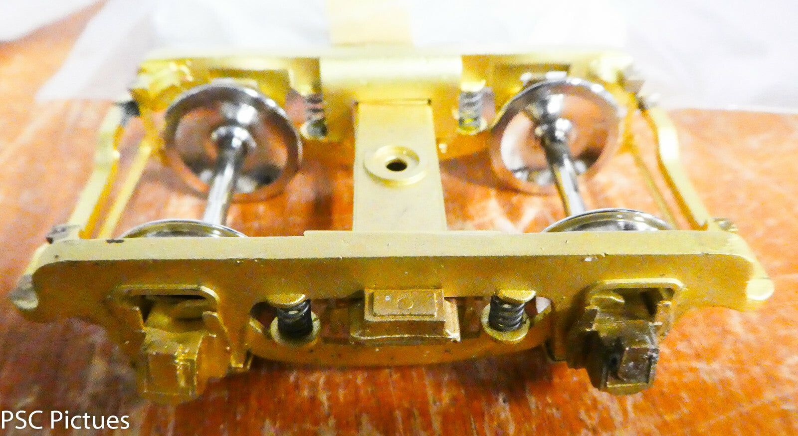 Precision Scale O #9089.2 Trucks (Built) Brass PRR 2D-P5 4-Wheel Pass ...