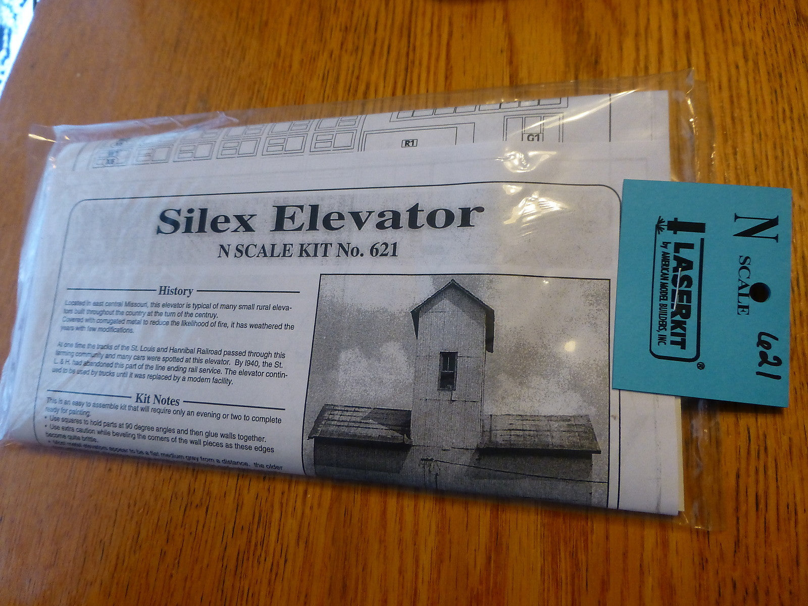 American Model Builders, Inc #621 Silex Elevator (LaserKit) N Scale ...