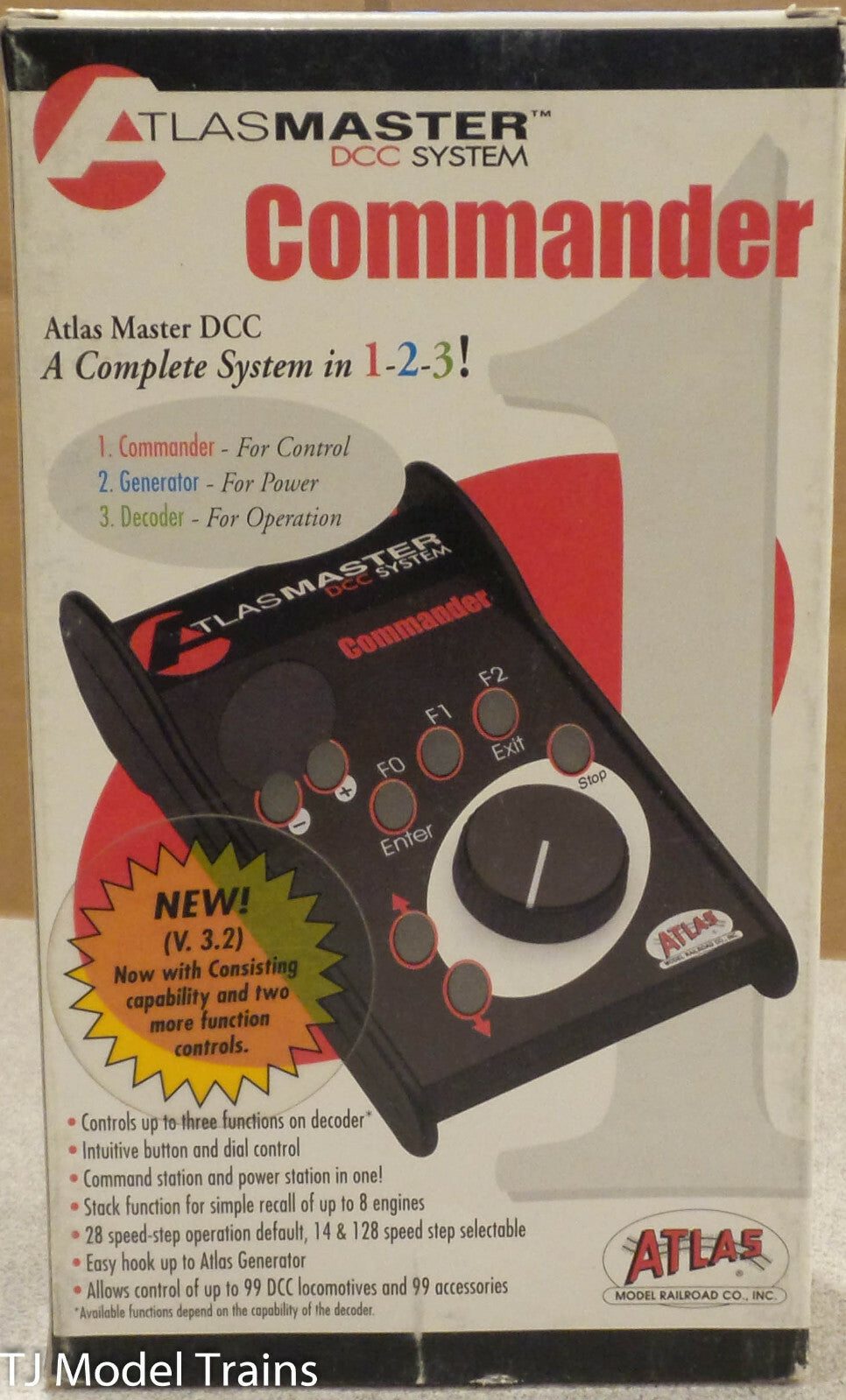 Atlas Master DCC System/ Commander 1 – TJ Model Trains & Things