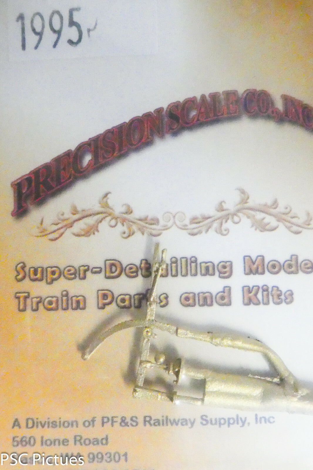 Precision Scale S #1995 Throttle (Brass Casting) S Scale – TJ Model ...