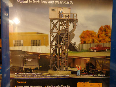 Walthers Cornerstone HO #3181 Cinder Conveyor/Ash Pit (Plastic Kit ...