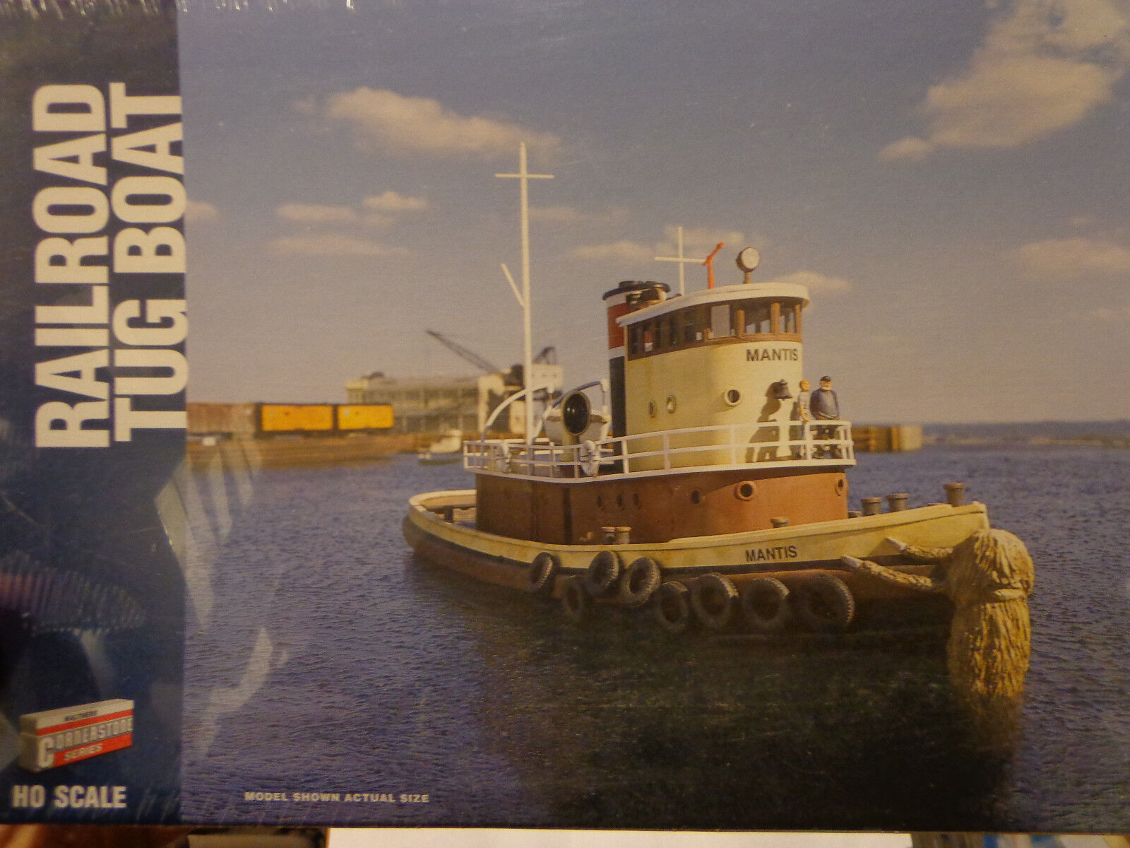 Walthers Cornerstone HO #933-3153 Railroad Tug Boat (Kit FORM) – TJ ...